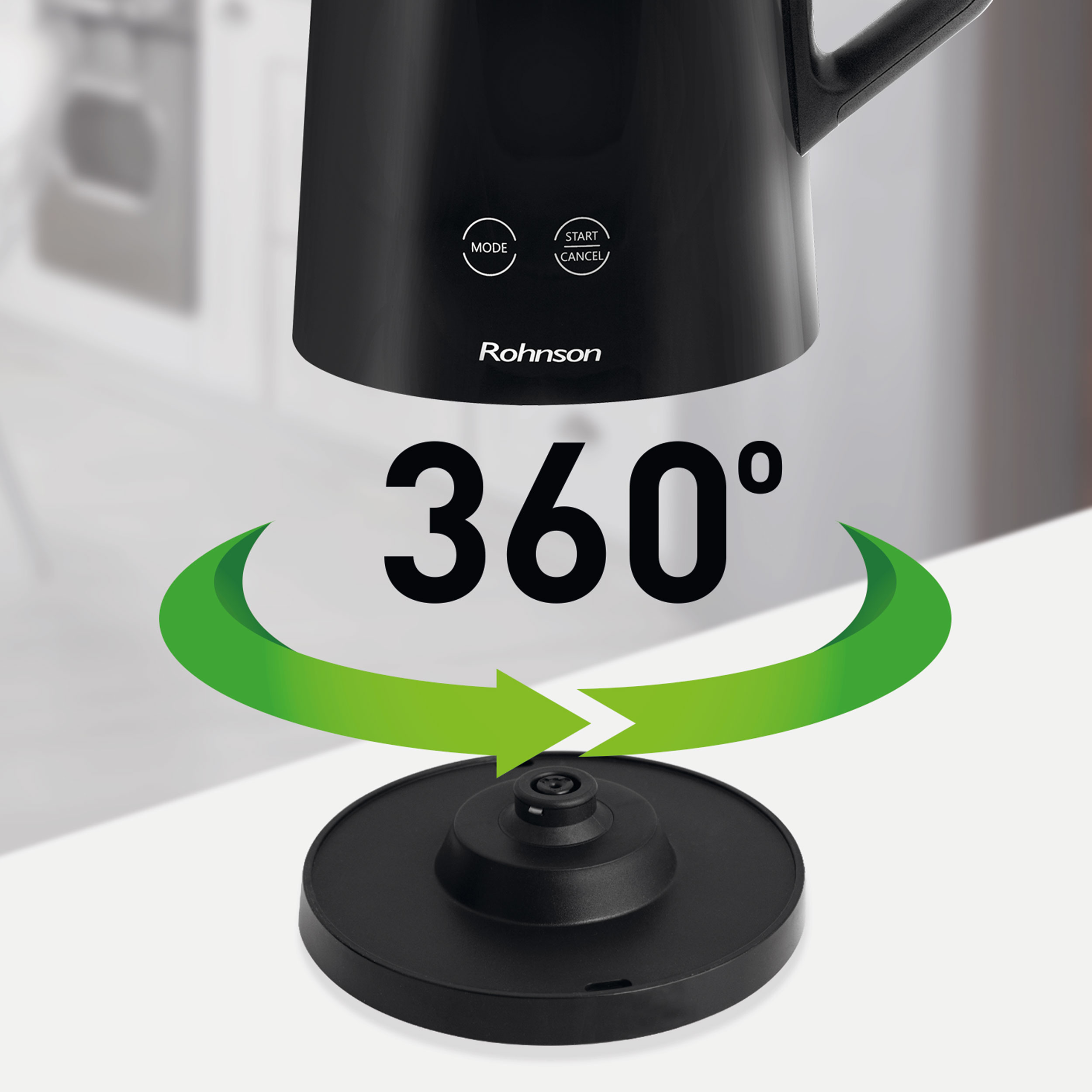 Fierbator Rohnson Next Generation R7500, 1800W, 1.5L, digital, interior ...