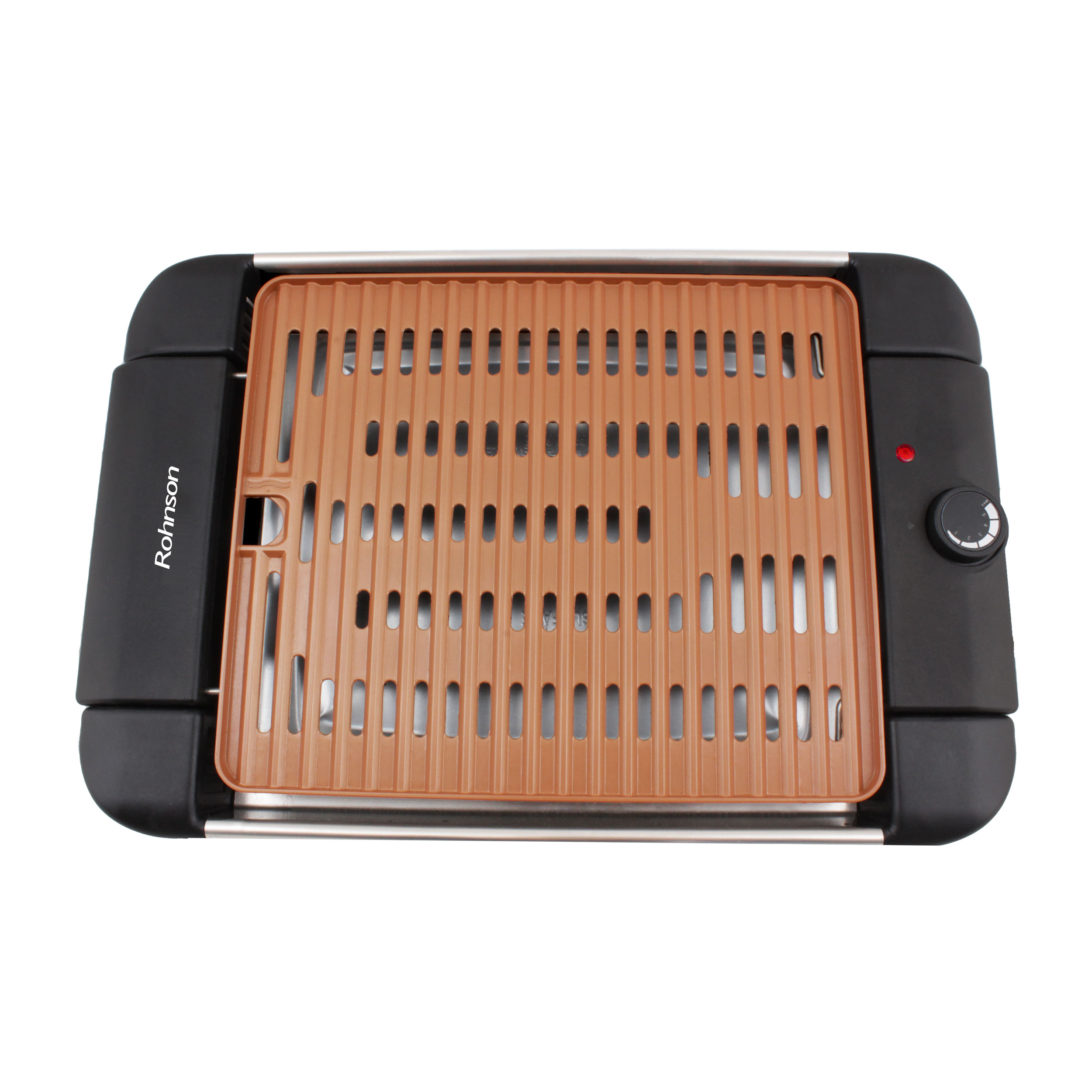 Grill BBQ fara fum, portabil, 1250W, 32 x 27 cm, termostat cu 5 trepte ...