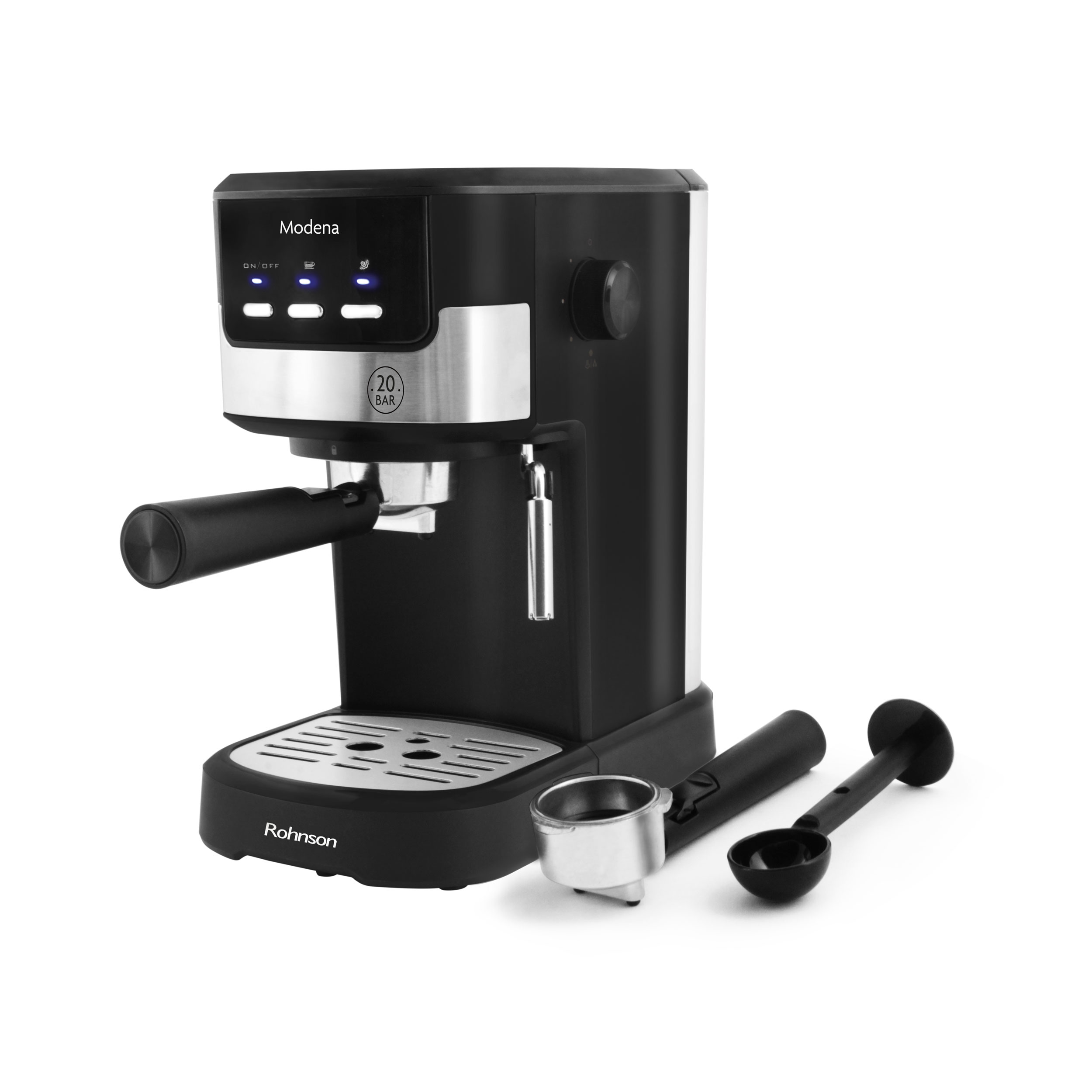Espressor 20 bari, 1100 W, 1,5 L, Rohnson R98010 Modena